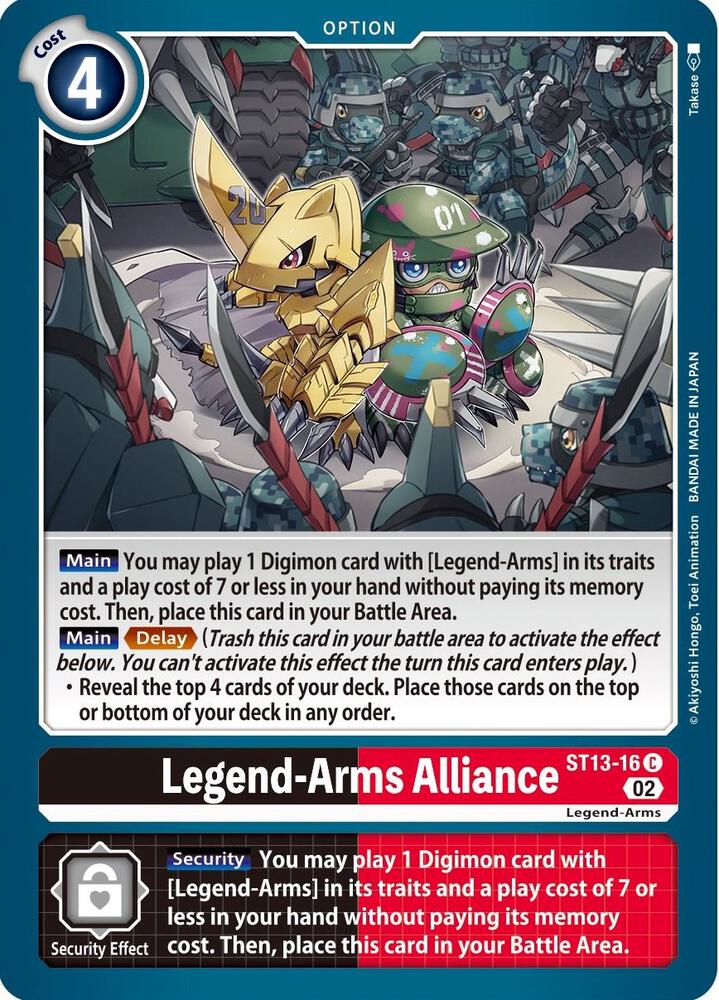 Legend-Arms Alliance - Starter Deck 13: Ragnaloardmon - Digimon Card ...