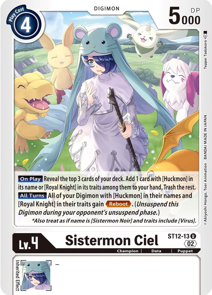 Sistermon Ciel - Starter Deck 12: Jesmon - Digimon Card Game - TCGplayer.com