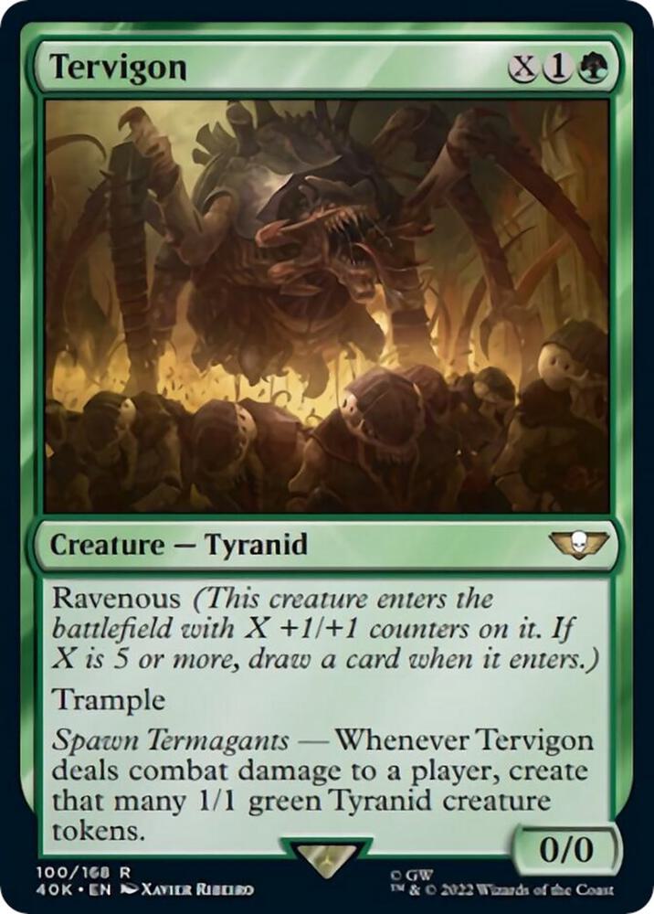 Termagant Swarm (Surge Foil) - Universes Beyond: Warhammer 40,000 ...