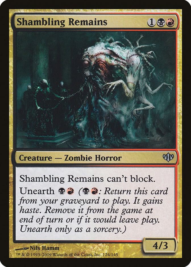 Shambling Remains - Conflux - Magic: The Gathering - TCGplayer.com
