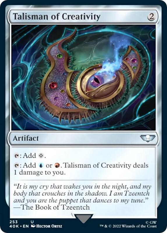 Talisman of Creativity - Universes Beyond: Warhammer 40,000 - Magic ...