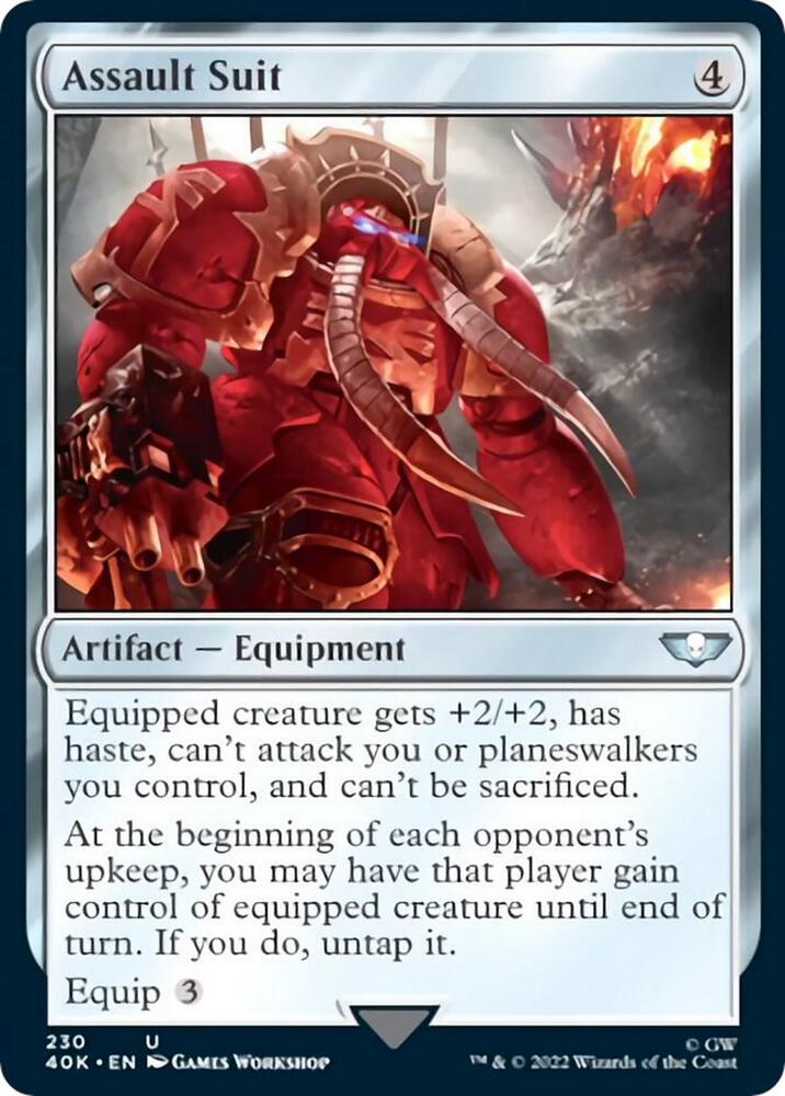 Assault Suit - Universes Beyond: Warhammer 40,000 - Magic: The Gathering - TCGplayer.com