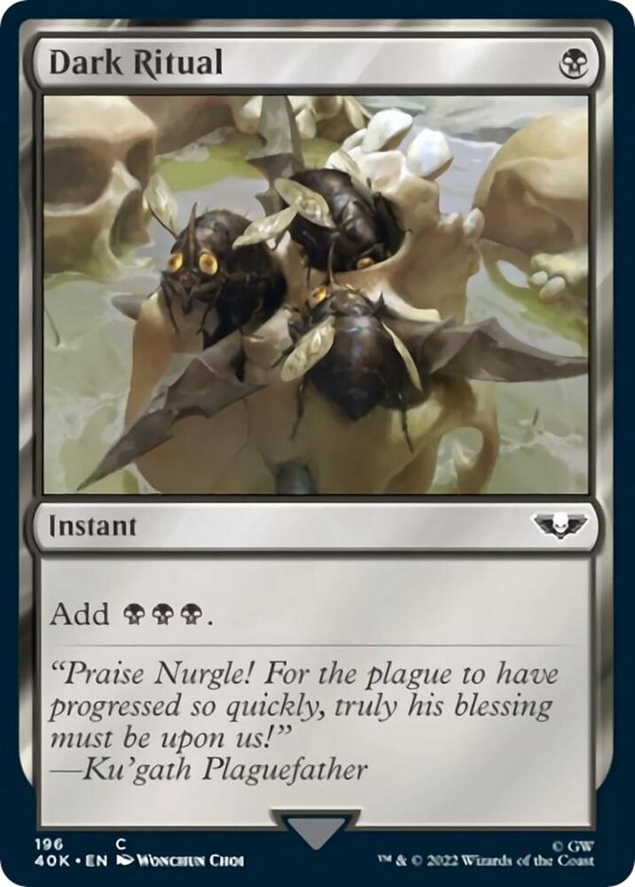 Dark Ritual - Universes Beyond: Warhammer 40,000 - Magic: The Gathering ...