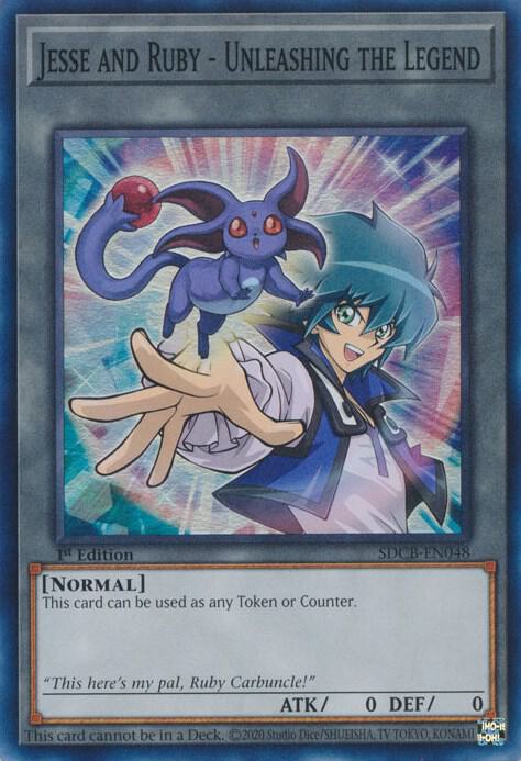 Crystal Beast Token - Structure Deck: Legend of the Crystal Beasts - YuGiOh