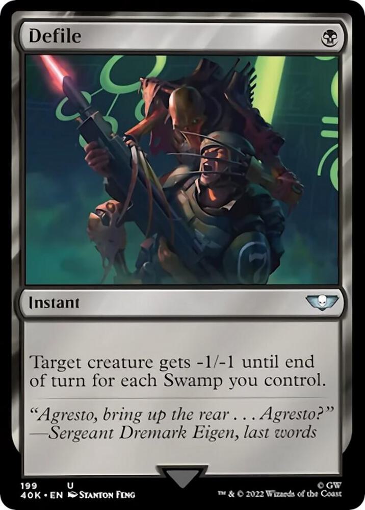 Defile - Universes Beyond: Warhammer 40,000 - Magic: The Gathering ...