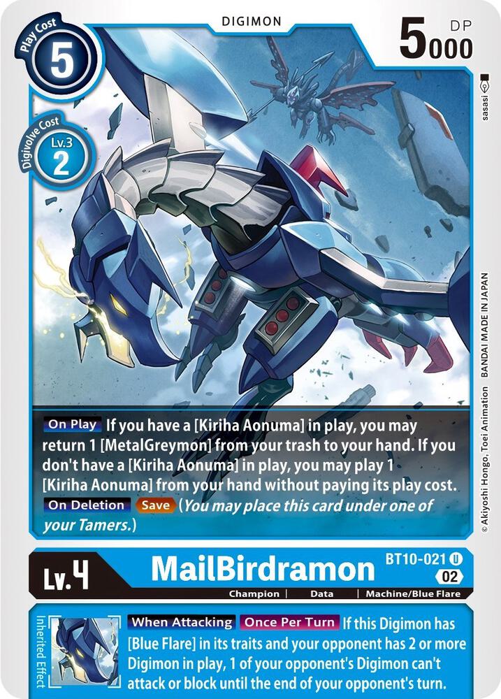 Digimon Fusion Mailbirdramon