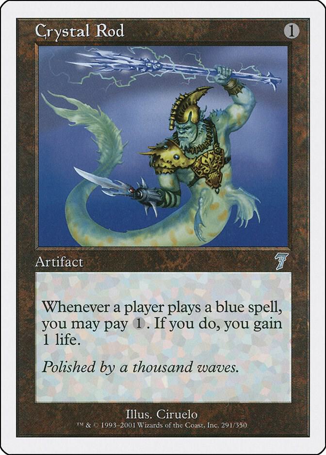 Crystal Rod - 7th Edition - Magic: The Gathering - TCGplayer.com