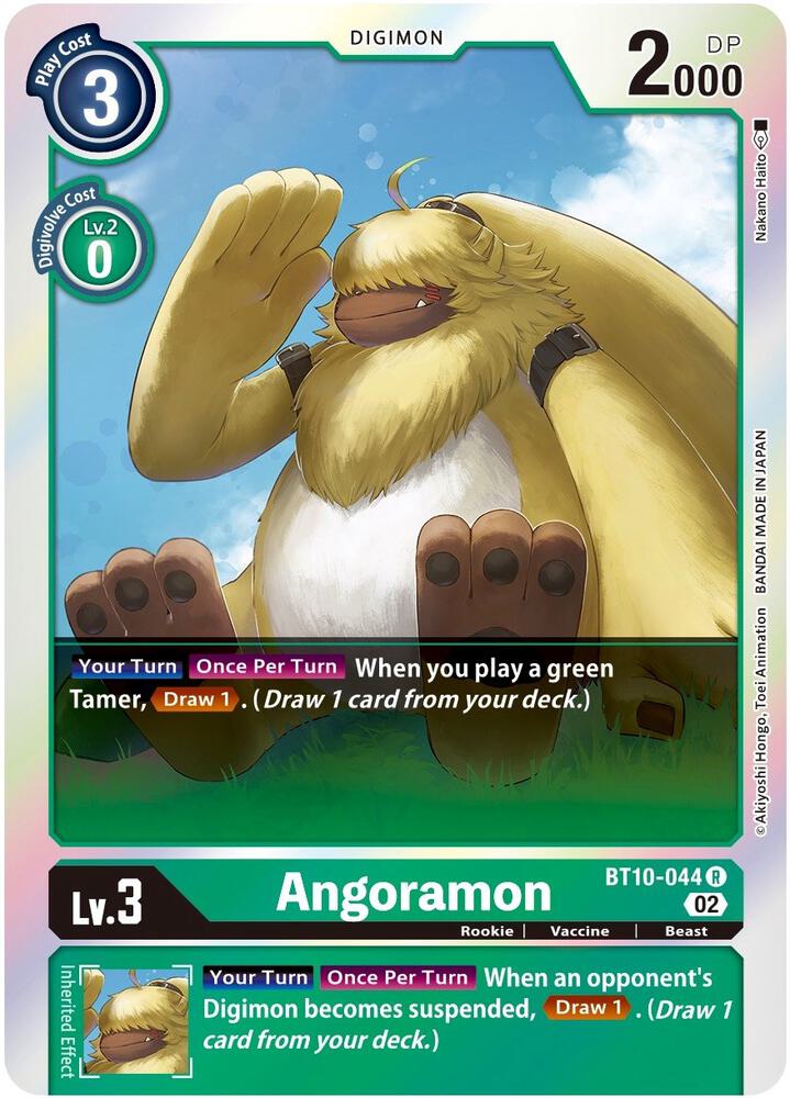 Angoramon - Xros Encounter - Digimon Card Game - TCGplayer.com