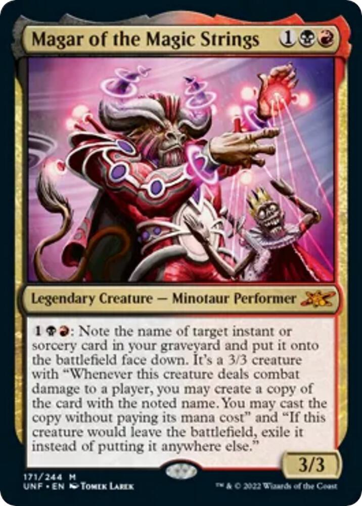 Magar of the Magic Strings - Unfinity - Magic: The Gathering ...