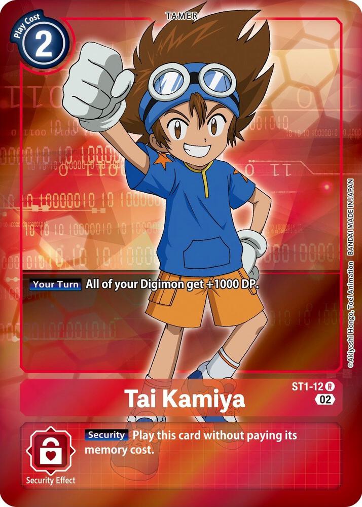 Tai Kamiya (Alternate Art) - Starter Deck 12: Jesmon - Digimon Card ...