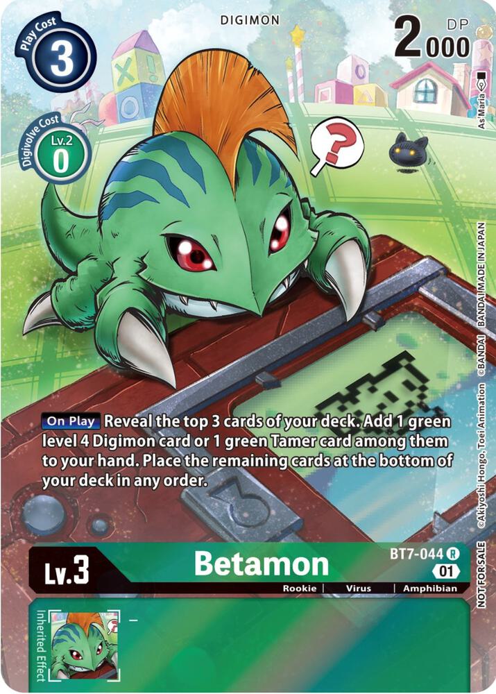 Betamon (25th Special Memorial Pack) - Next Adventure - Digimon Card ...
