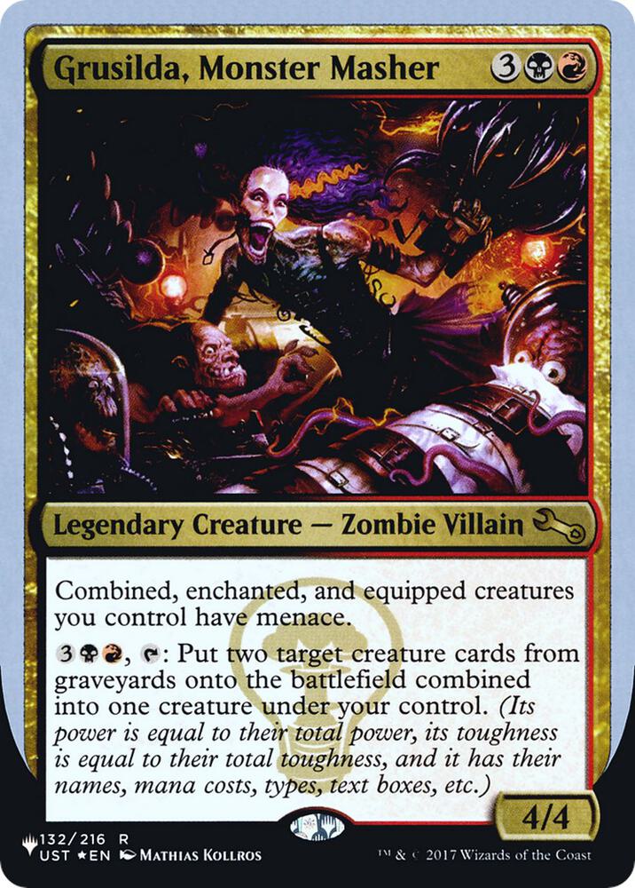 Grusilda, Monster Masher - The List Reprints - Magic: The Gathering ...
