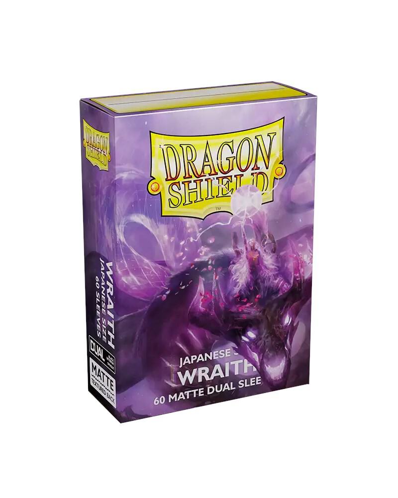 Dragon Shield Dual Matte Japanese Sleeves - Wraith (60-Pack) - Dragon ...