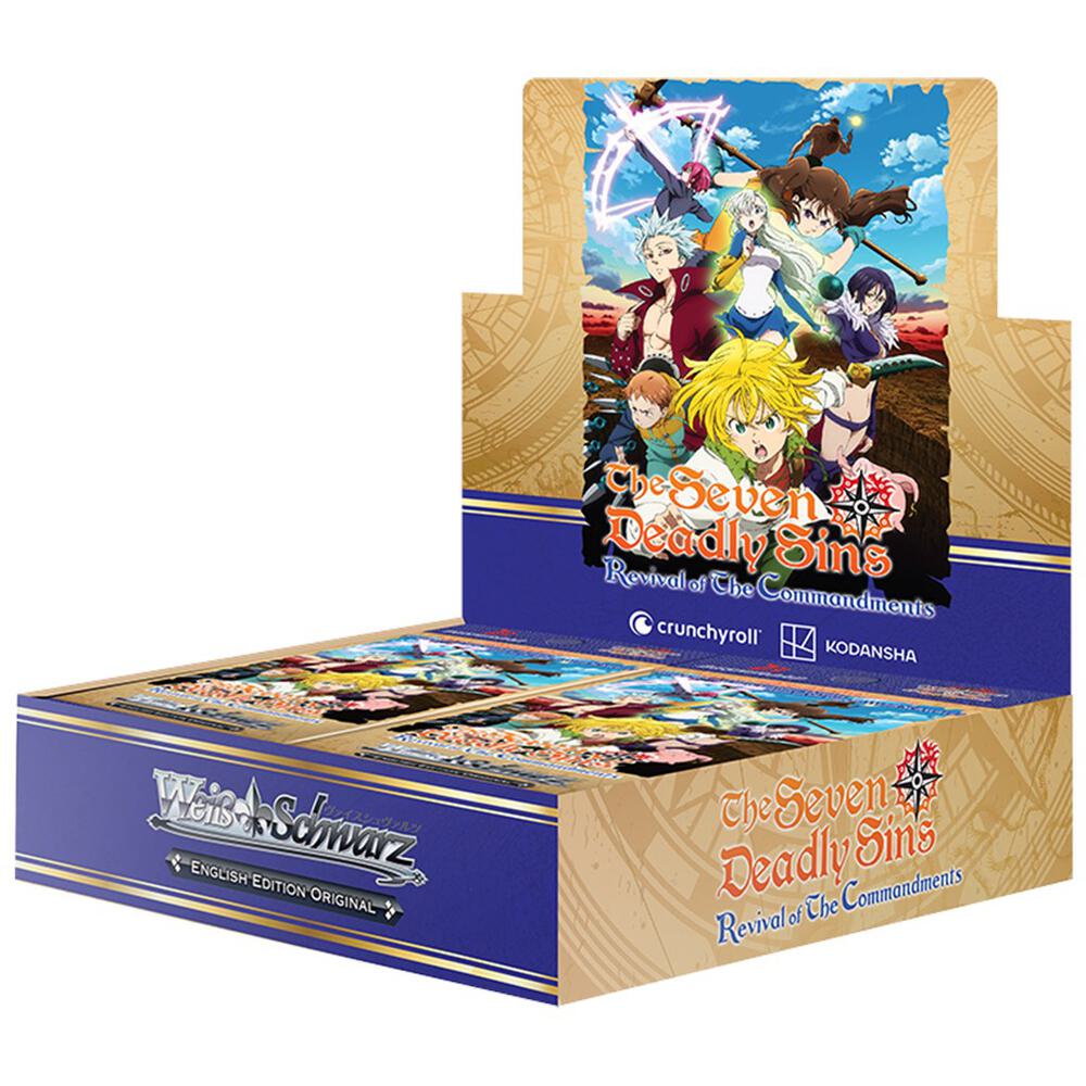 The Seven Deadly Sins: Revival of The Commandments Booster Box - The ...