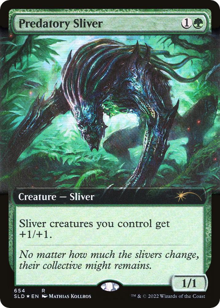 Muscle Sliver (Extended Art) - Secret Lair Drop Series - Magic: The ...