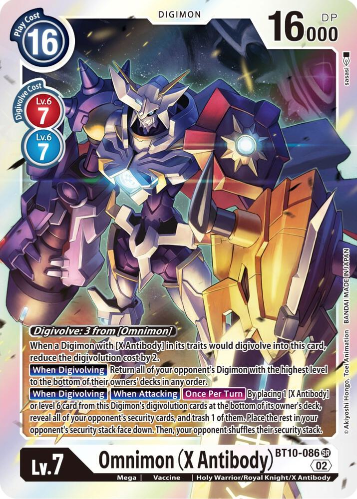 Omnimon (X Antibody) - Xros Encounter - Digimon Card Game - TCGplayer.com