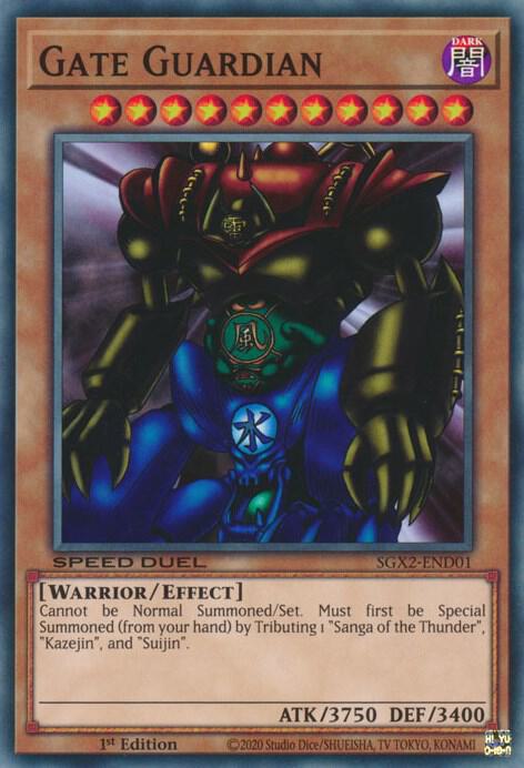 Gate Guardian - Speed Duel GX: Midterm Paradox - YuGiOh - TCGplayer.com
