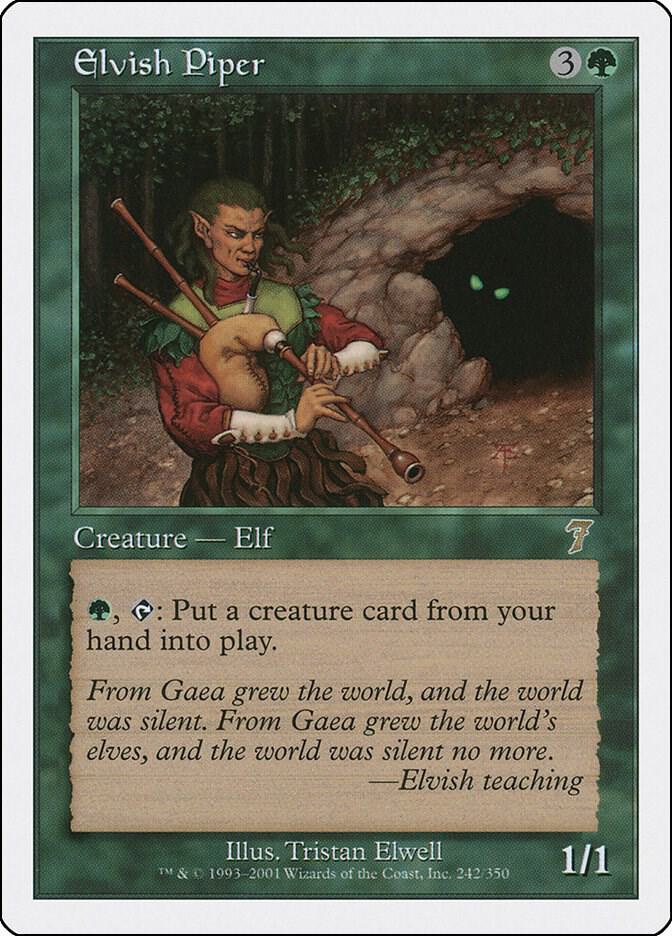 Elvish Piper - 7th Edition - Magic: The Gathering - TCGplayer.com