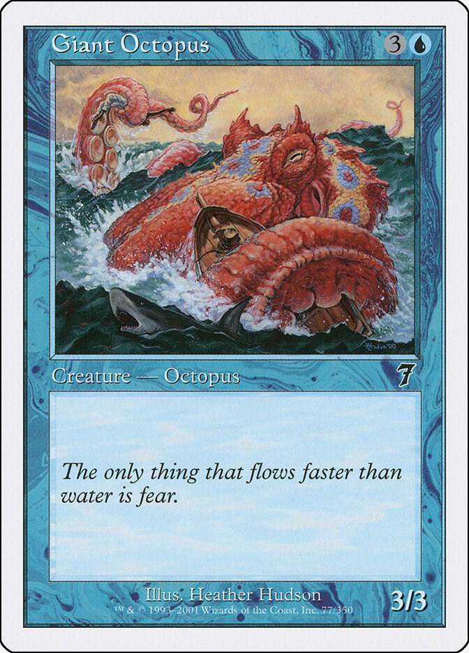 Giant Octopus - 7th Edition - Magic: The Gathering - TCGplayer.com