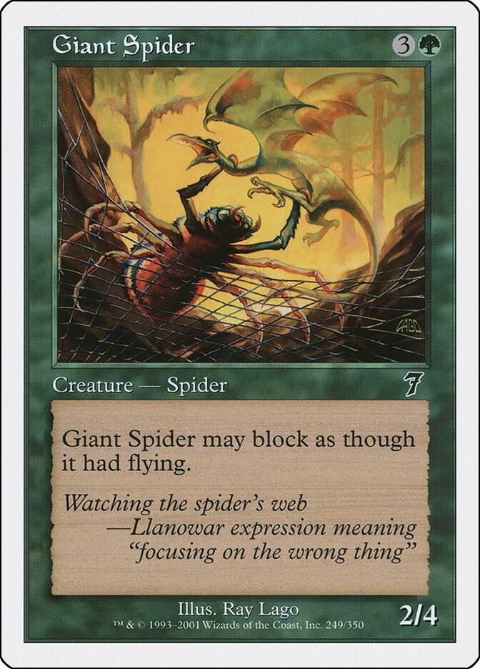 Giant Spider - 7th Edition - Magic: The Gathering - TCGplayer.com
