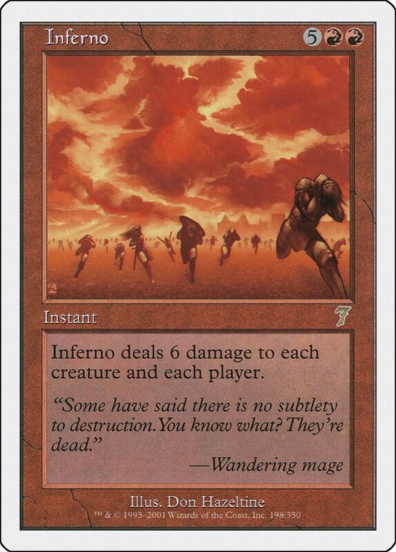 Inferno - 7th Edition - Magic: The Gathering - TCGplayer.com