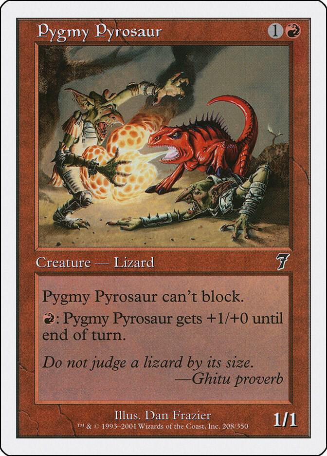 Pygmy Pyrosaur - 7th Edition - Magic: The Gathering - TCGplayer.com