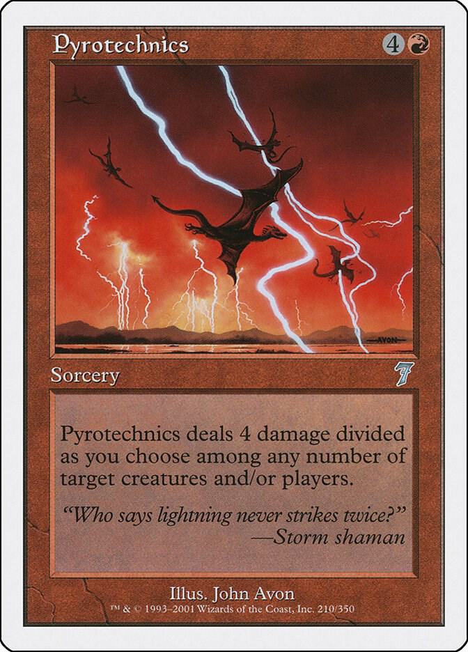 Pyrotechnics - 7th Edition - Magic: The Gathering - TCGplayer.com