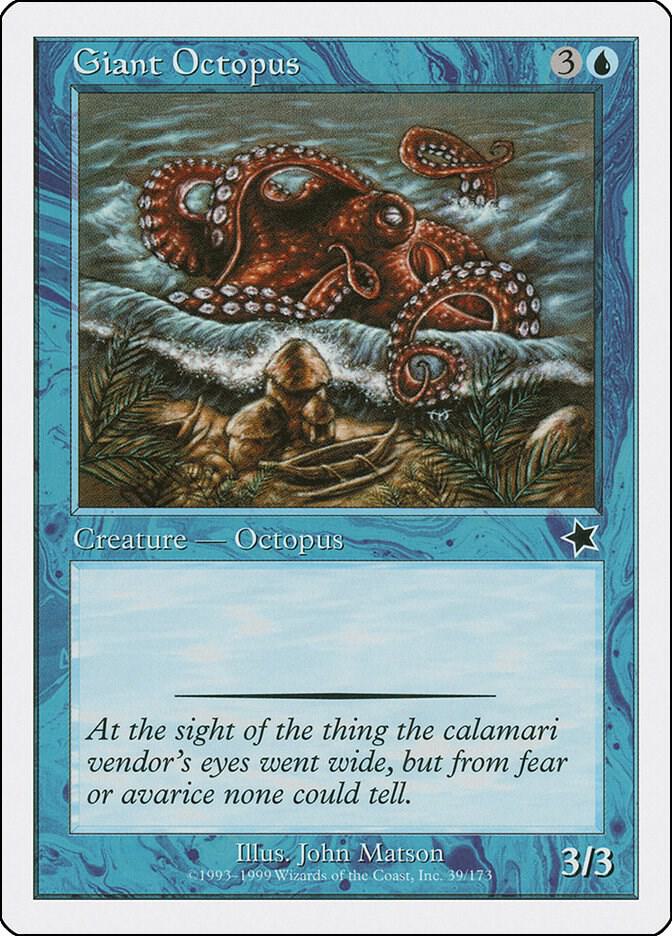 Giant Octopus - Starter 1999 - Magic: The Gathering - TCGplayer.com