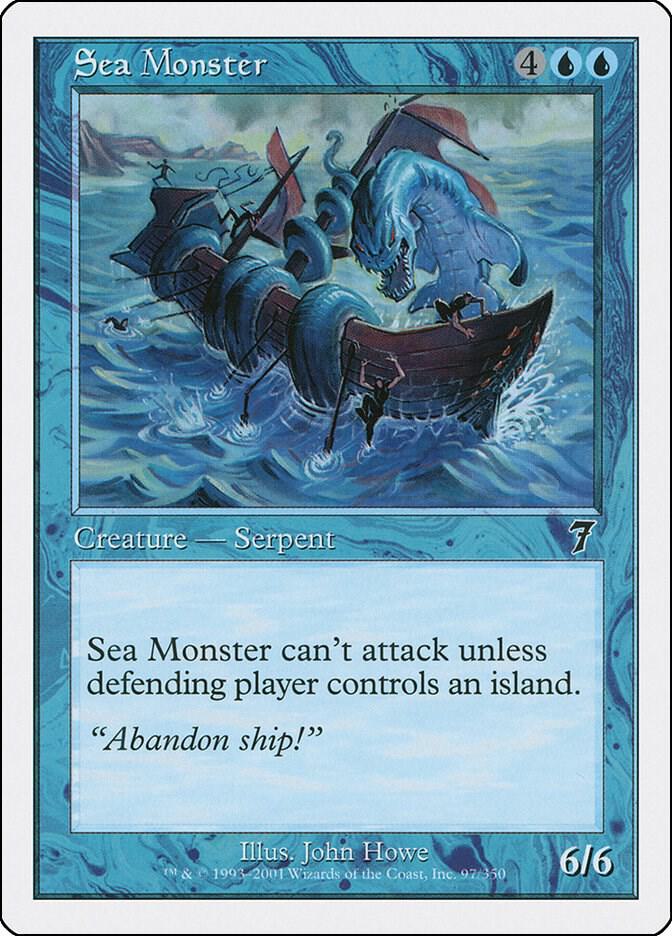 Sea Monster - 7th Edition - Magic: The Gathering - TCGplayer.com