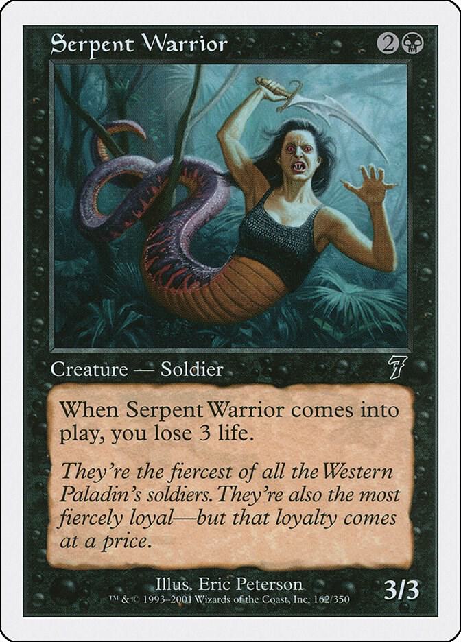 Serpent Warrior - 7th Edition - Magic: The Gathering - TCGplayer.com