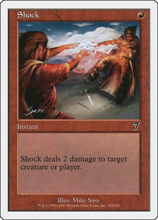 Shock - 7th Edition - Magic: The Gathering - TCGplayer.com