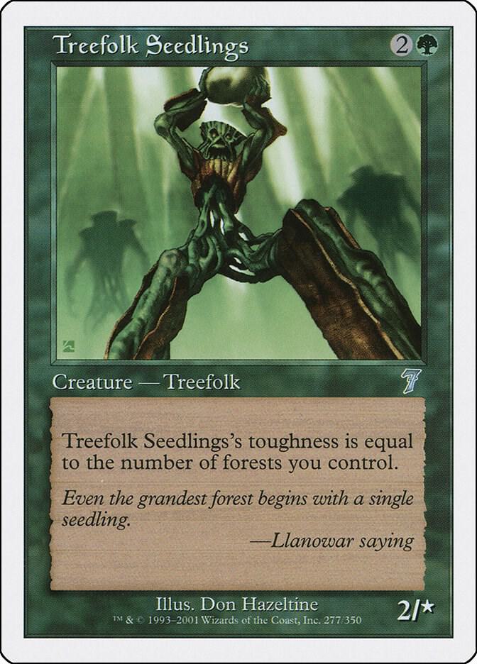 Treefolk Seedlings - 7th Edition - Magic: The Gathering - TCGplayer.com
