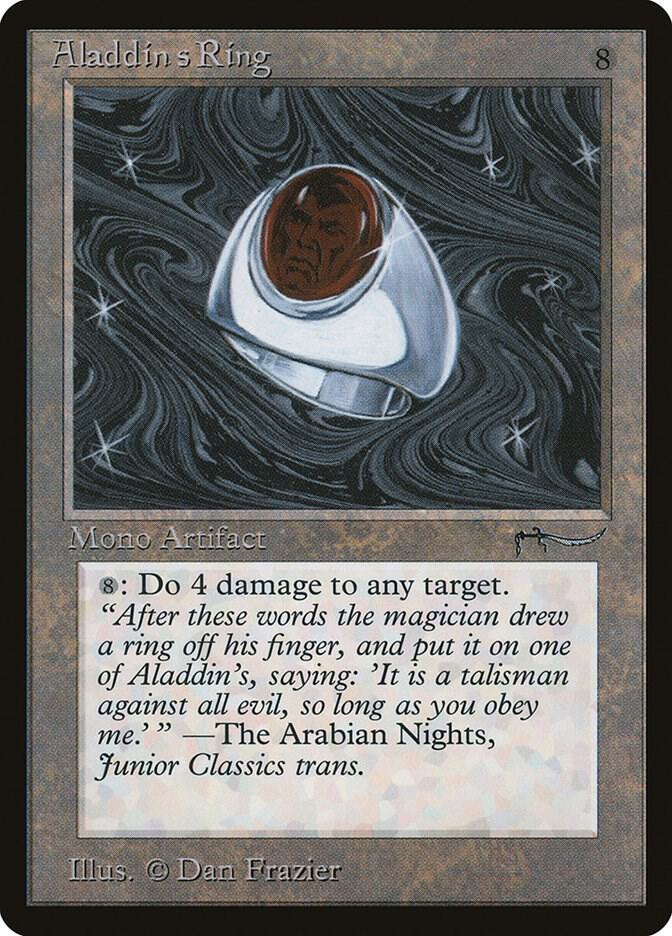 Aladdin's Ring - Arabian Nights - Magic: The Gathering - TCGplayer.com