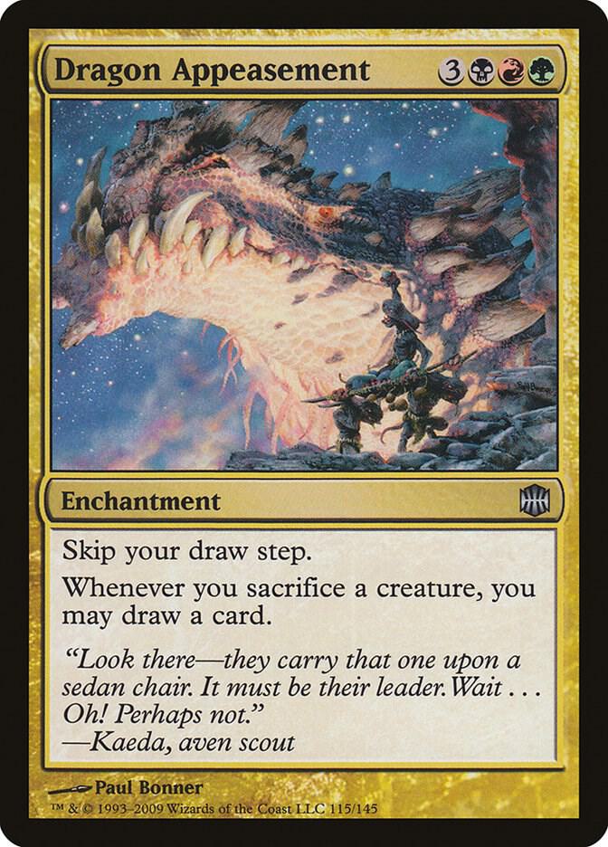 Dragon Appeasement - Alara Reborn - Magic: The Gathering - TCGplayer.com