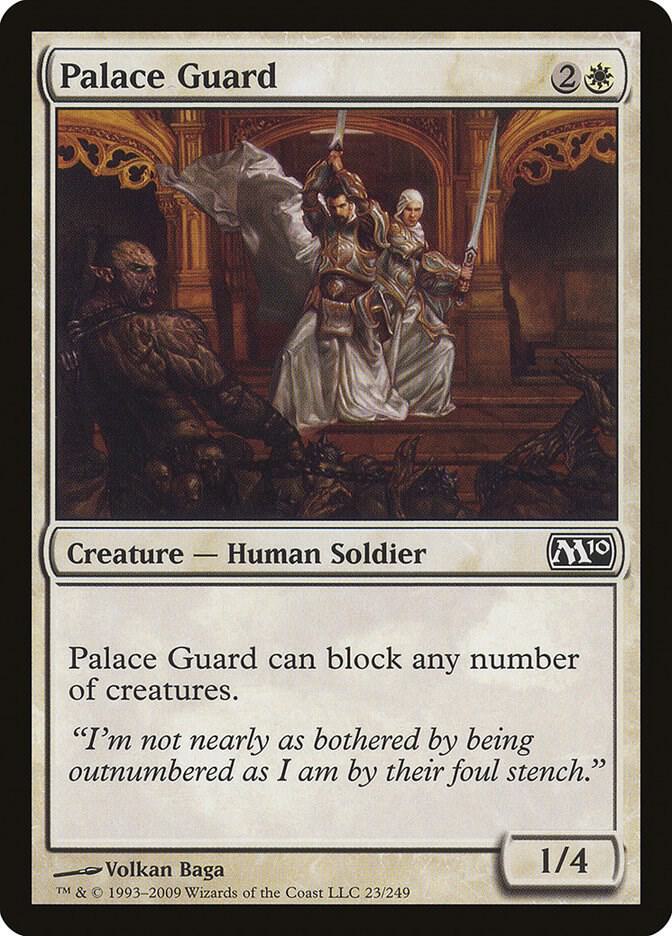 Palace Guard - Magic 2010 (M10) - Magic: The Gathering - TCGplayer.com