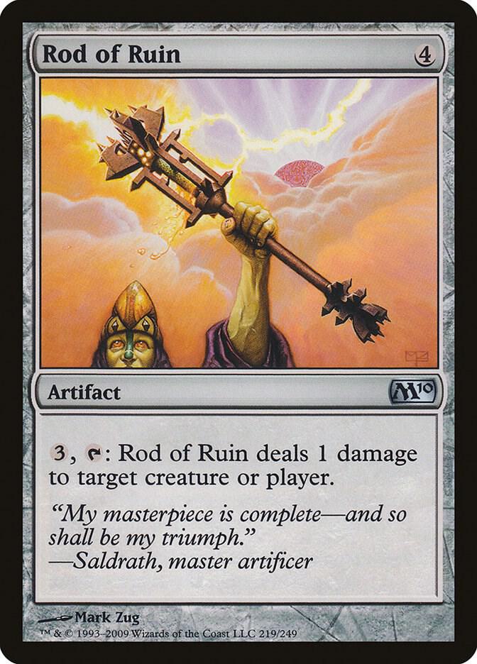 Rod of Ruin - Magic 2010 (M10) - Magic: The Gathering - TCGplayer.com