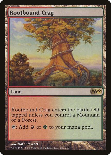 Rootbound Crag - Magic 2010 (M10) - Magic: The Gathering - TCGplayer.com