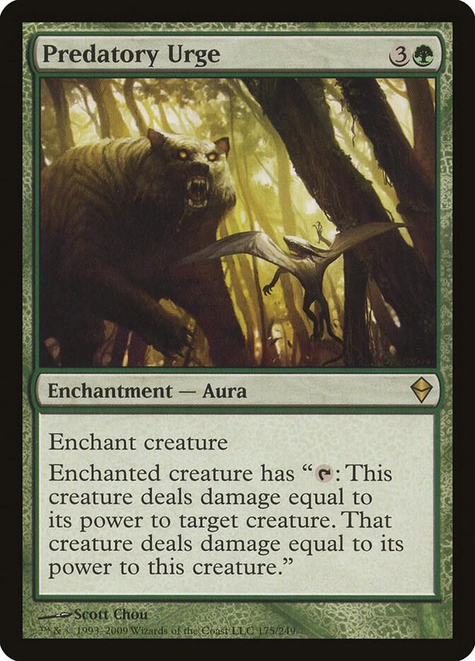 Predatory Urge - Zendikar - Magic: The Gathering - TCGplayer.com