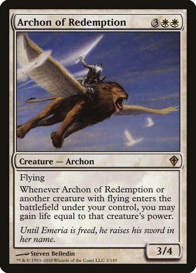Archon of Redemption - Worldwake - Magic: The Gathering - TCGplayer.com