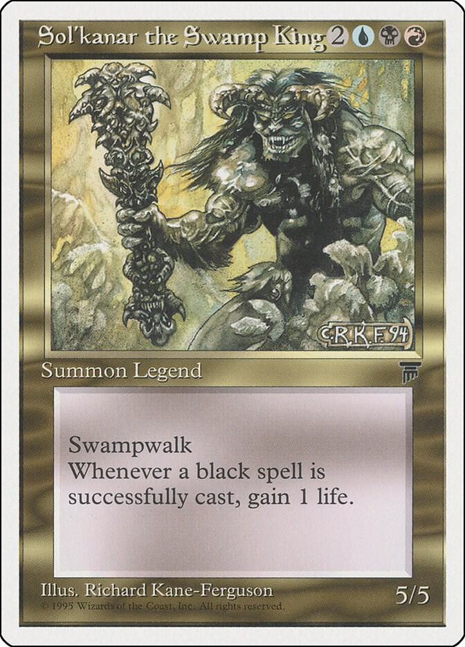 Dakkon Blackblade - Chronicles - Magic: The Gathering