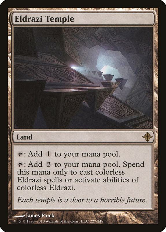 Eldrazi Temple - Rise of the Eldrazi - Magic: The Gathering - TCGplayer.com