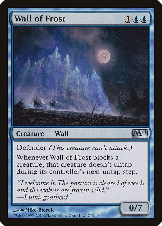 Wall of Frost - Magic 2011 (M11) - Magic: The Gathering - TCGplayer.com