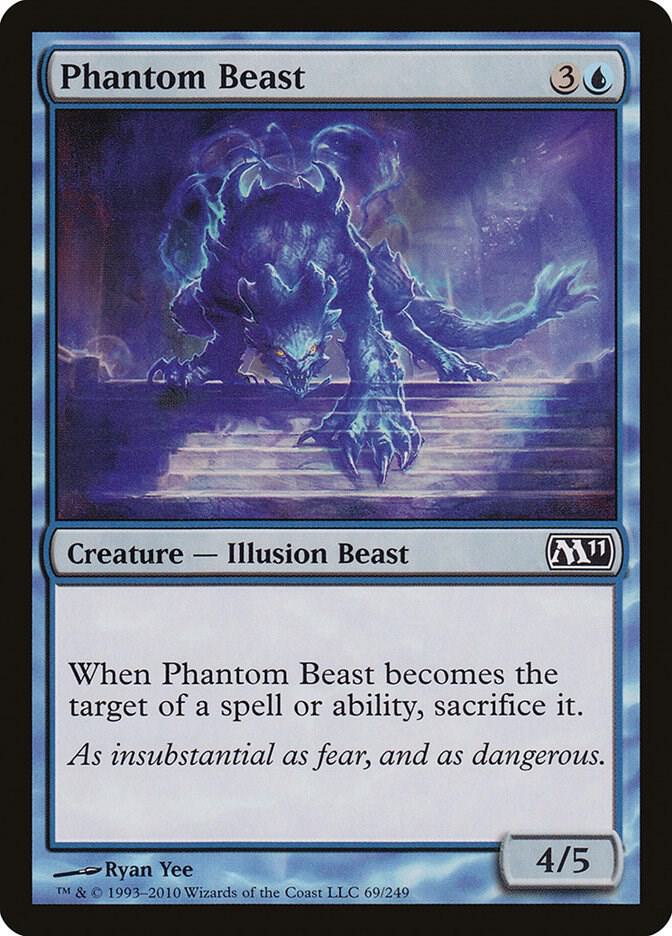Phantom Beast - Magic 2011 (M11) - Magic: The Gathering - TCGplayer.com