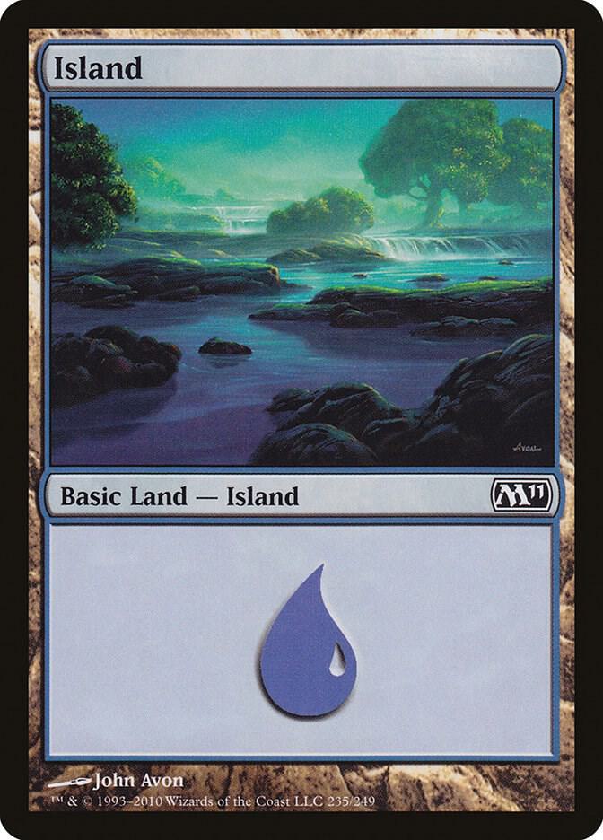 Island (235) - Magic 2011 (M11) - Magic: The Gathering - TCGplayer.com