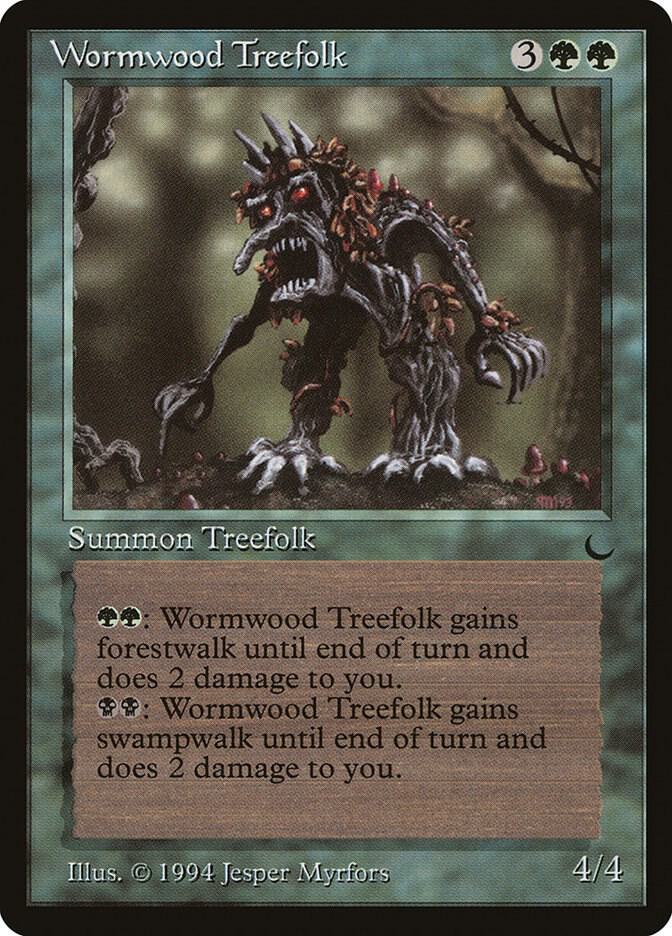 Wormwood Treefolk - The Dark - Magic: The Gathering - TCGplayer.com