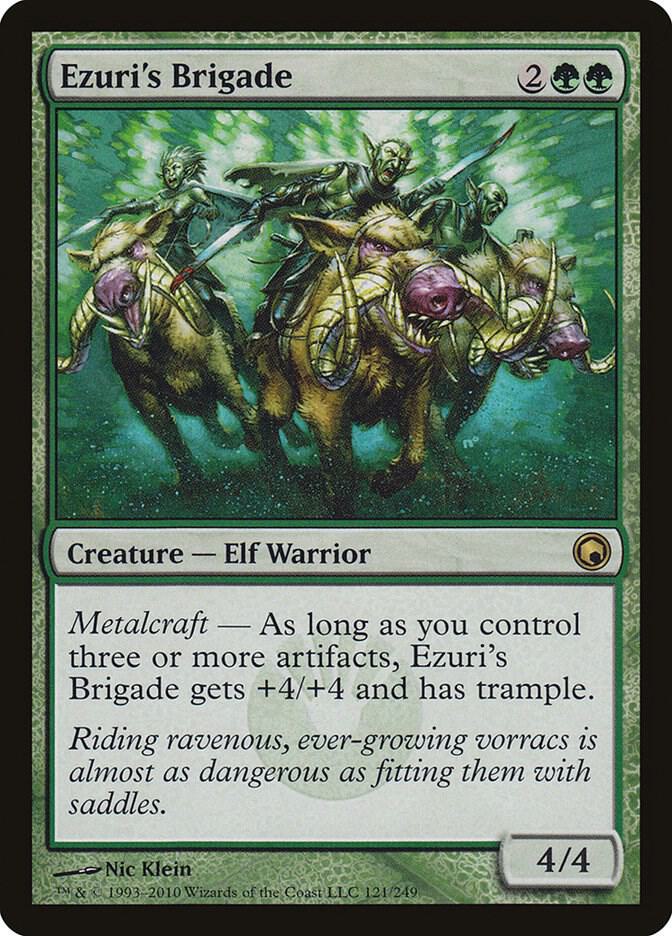 Ezuri's Brigade - Scars of Mirrodin - Magic: The Gathering - TCGplayer.com