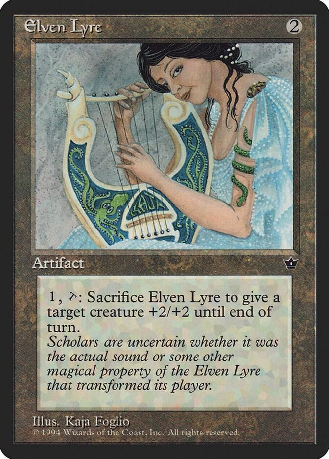 Elven Lyre - Fallen Empires - Magic: The Gathering - TCGplayer.com