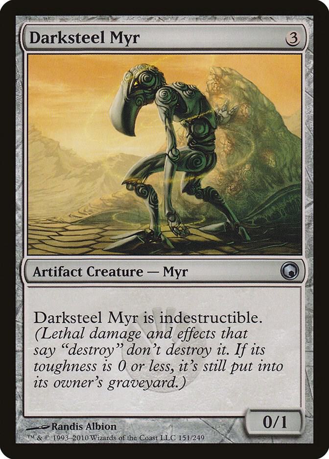 Darksteel Myr - Scars of Mirrodin - Magic: The Gathering - TCGplayer.com