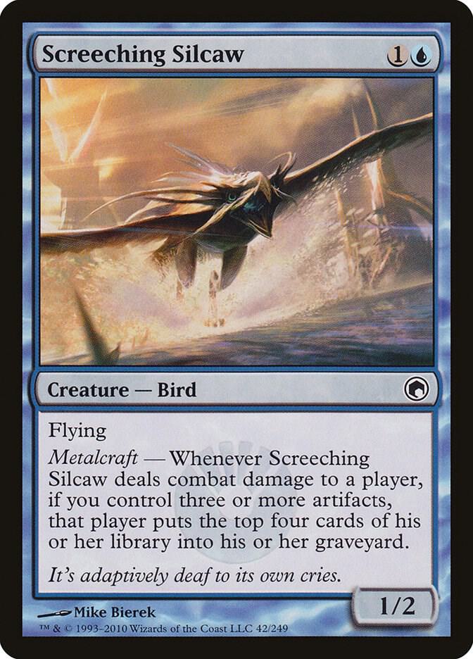 Screeching Silcaw - Scars of Mirrodin - Magic: The Gathering ...