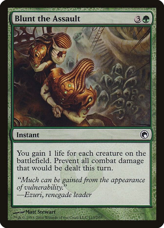 Blunt the Assault - Scars of Mirrodin - Magic: The Gathering